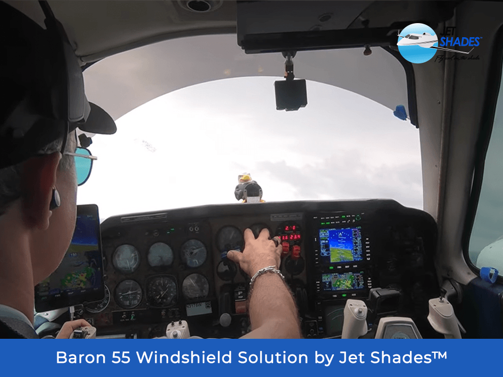 Jet Shades | Award-Winning Cockpit Sun Protection for Pilots