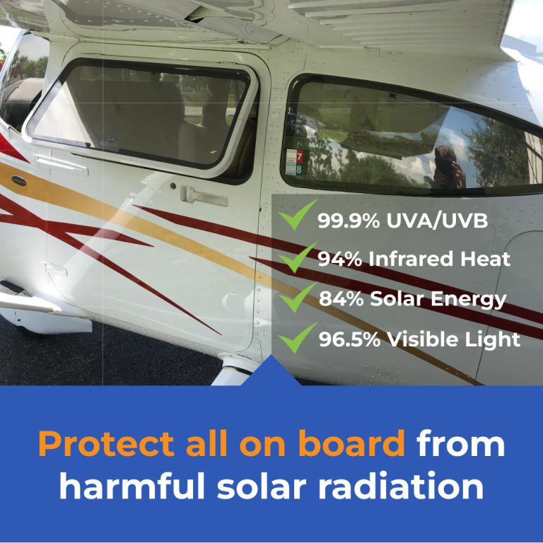 Cessna 182 Ultra-Thins | Aircraft Sunshades Made for Flight | Jet Shades