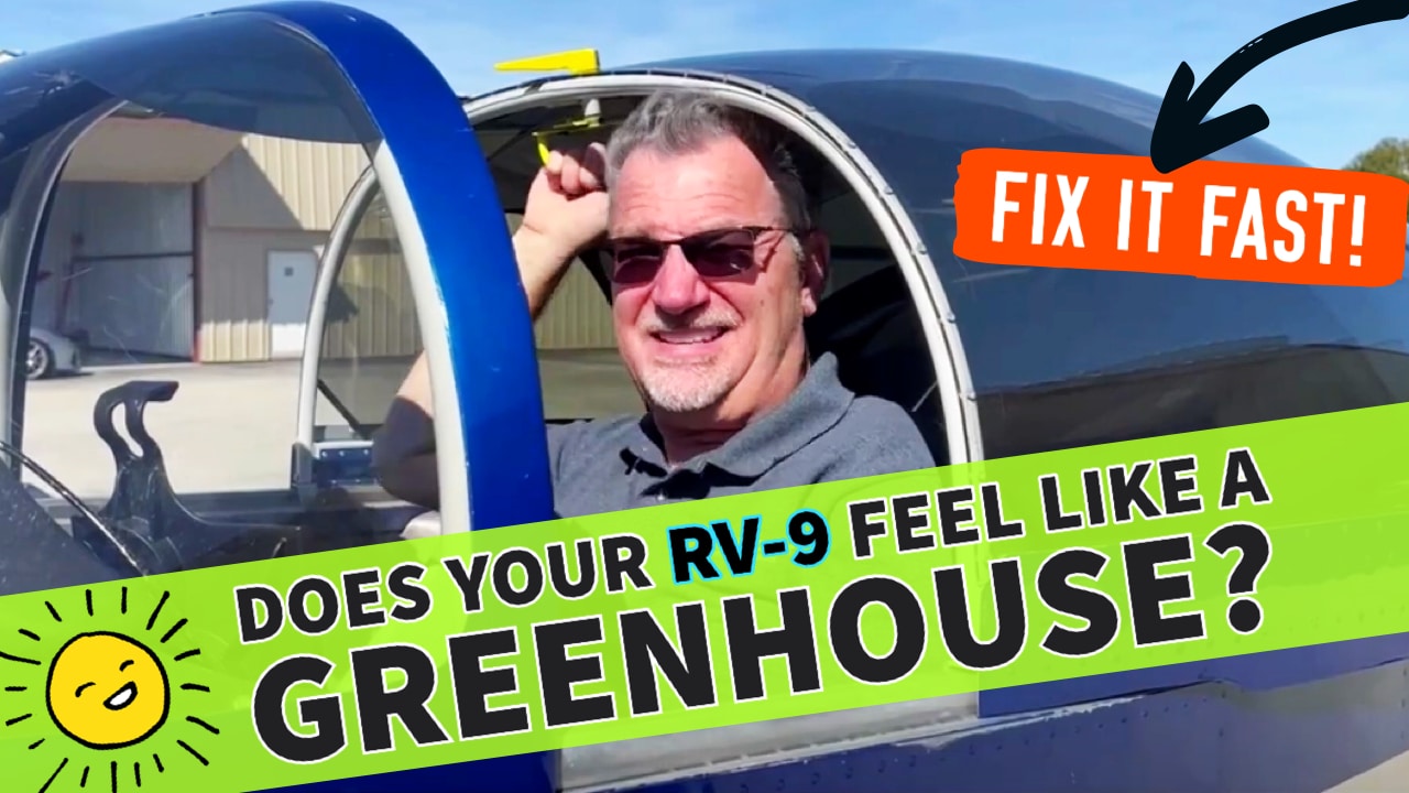 Jet Shades for Van's RV Aircraft