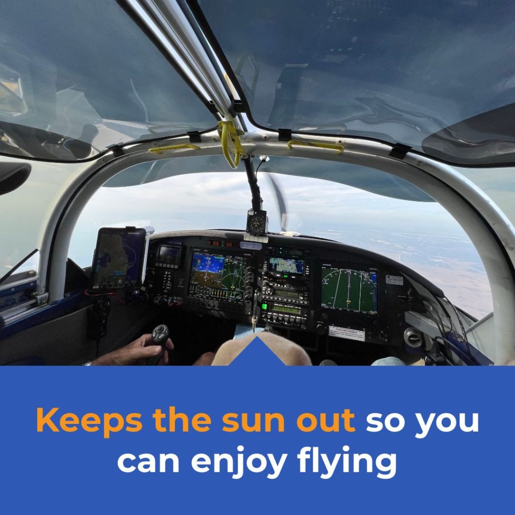 Van’s RV-6, RV-7, RV-9 Sliding Canopy Ultra-Thins Kit | Jet Shades