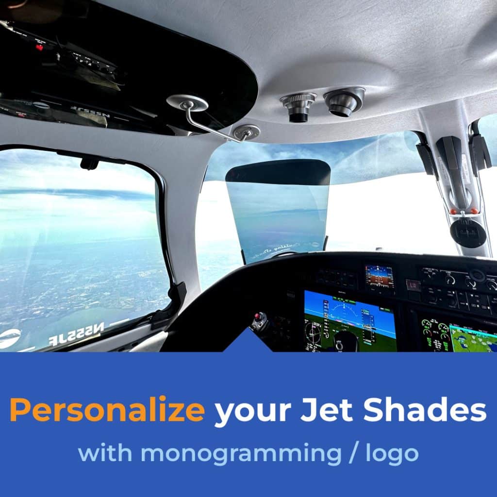 Citation II (Model 550) Cockpit Sun Protection Solutions | Jet Shades